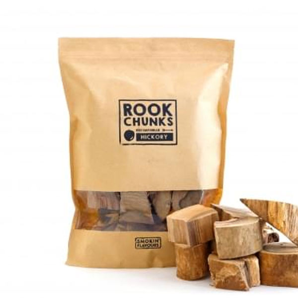 Smoking Flavours | ROOKCHUNKS 1,5 KG - HICKORY - Mood4 BBQ Shop